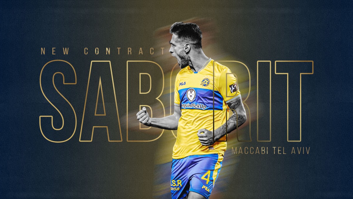 ENRIC SABORIT SIGNED A NEW TWO YEAR DEAL - Maccabi Tel Aviv Football Club