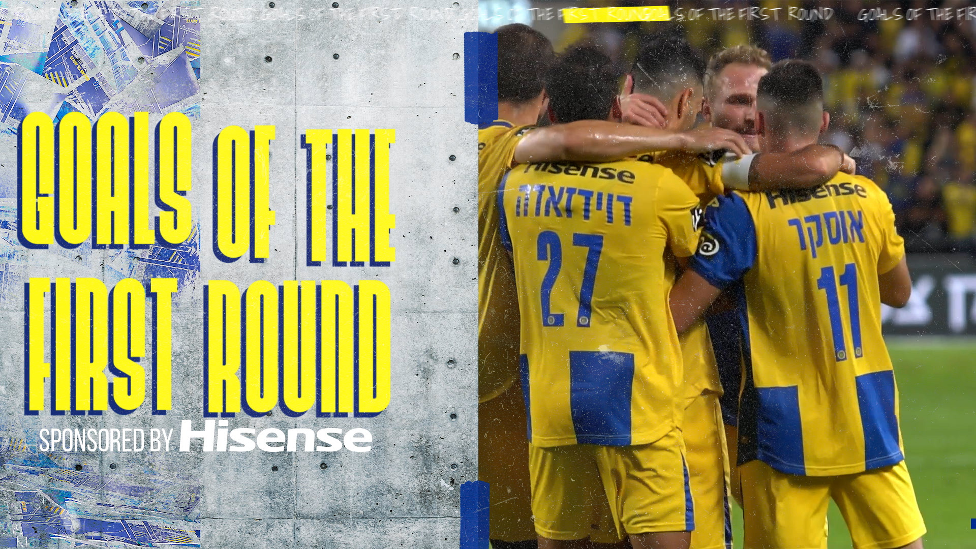Watch: Spectacular goals from the first round - Maccabi Tel Aviv ...