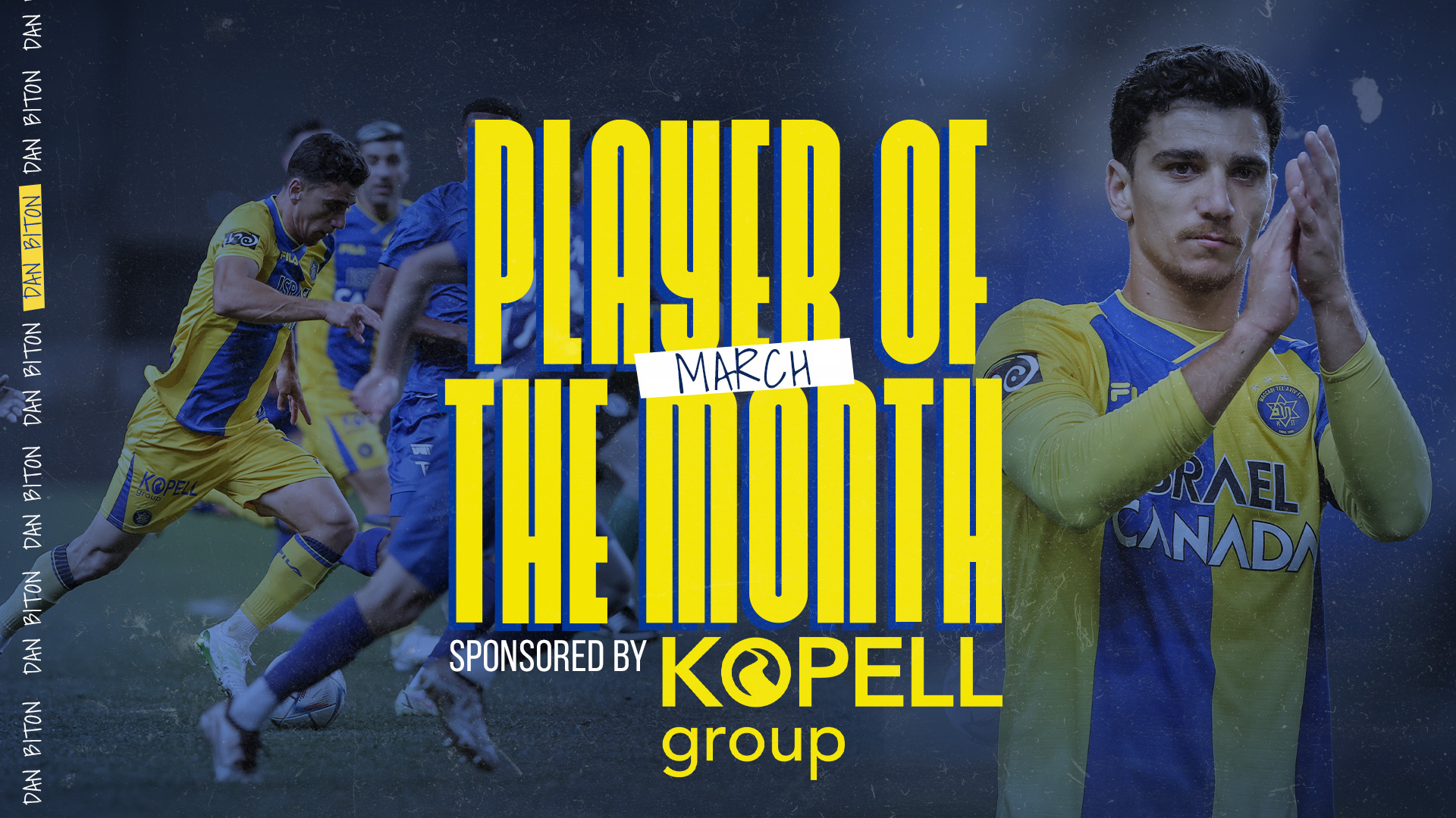 You voted: Dan Biton as the KOPELL GROUP Player of the Month - Maccabi ...