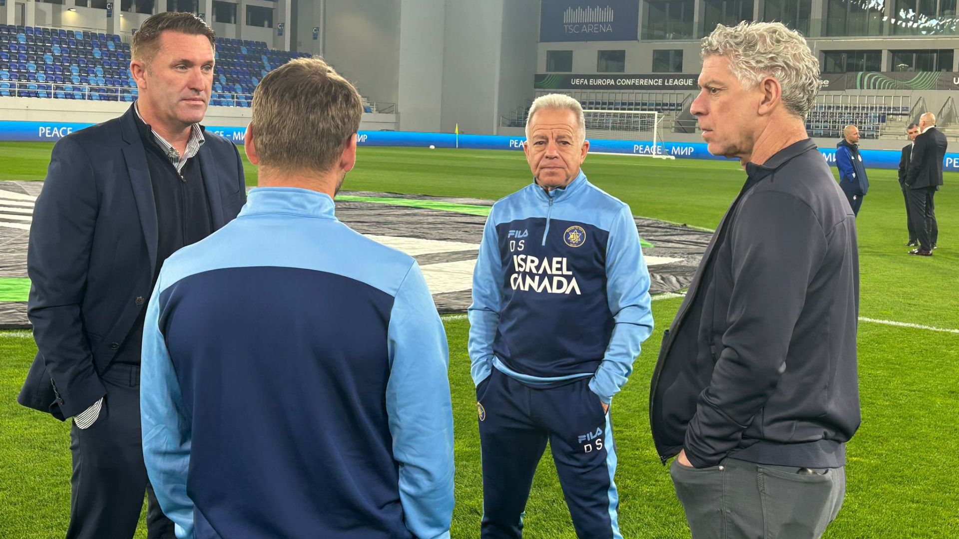 Mitch Goldhar joined the team in Serbia - Maccabi Tel Aviv Football Club