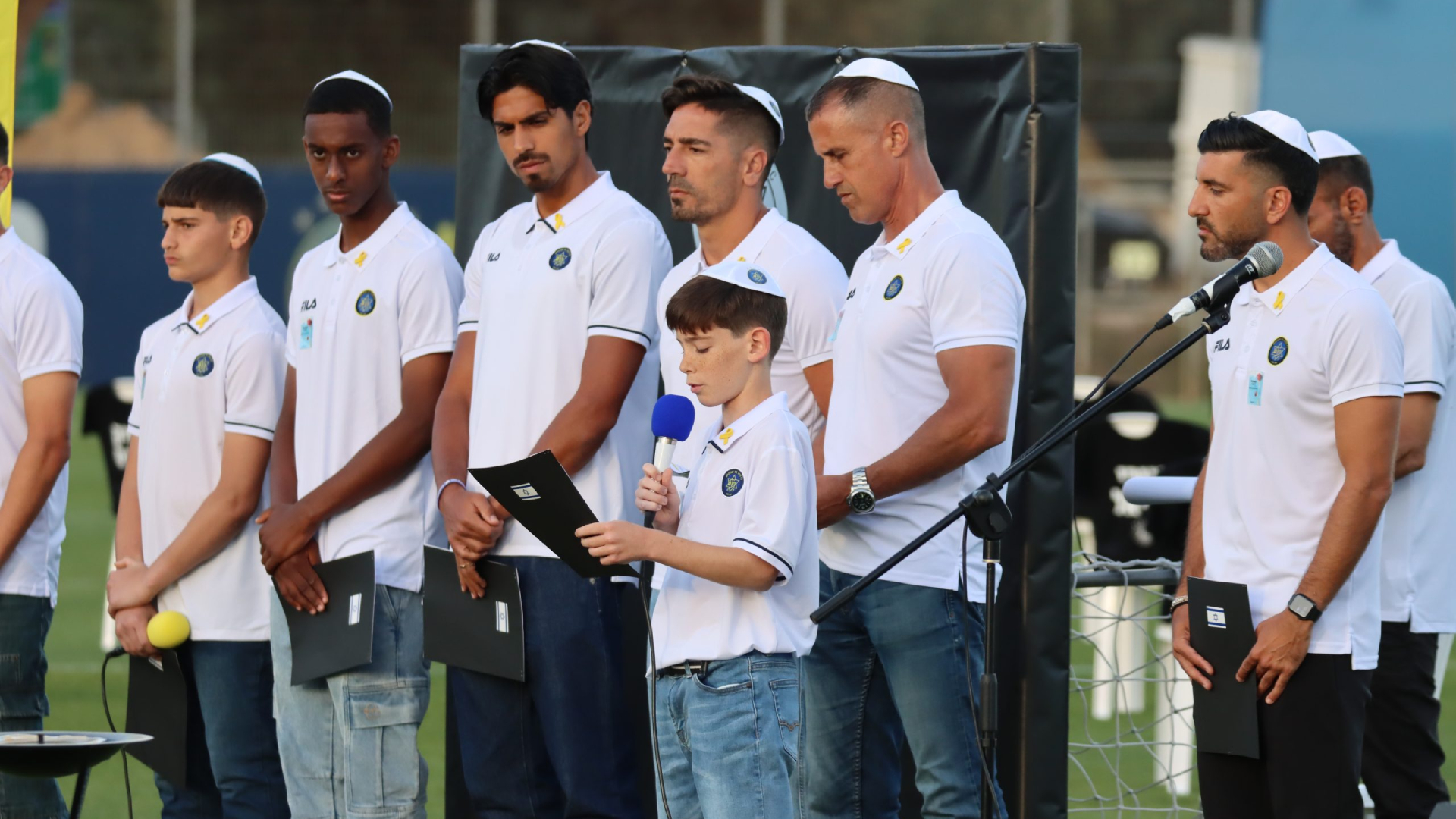 Watch: The Memorial Day service - Maccabi Tel Aviv Football Club
