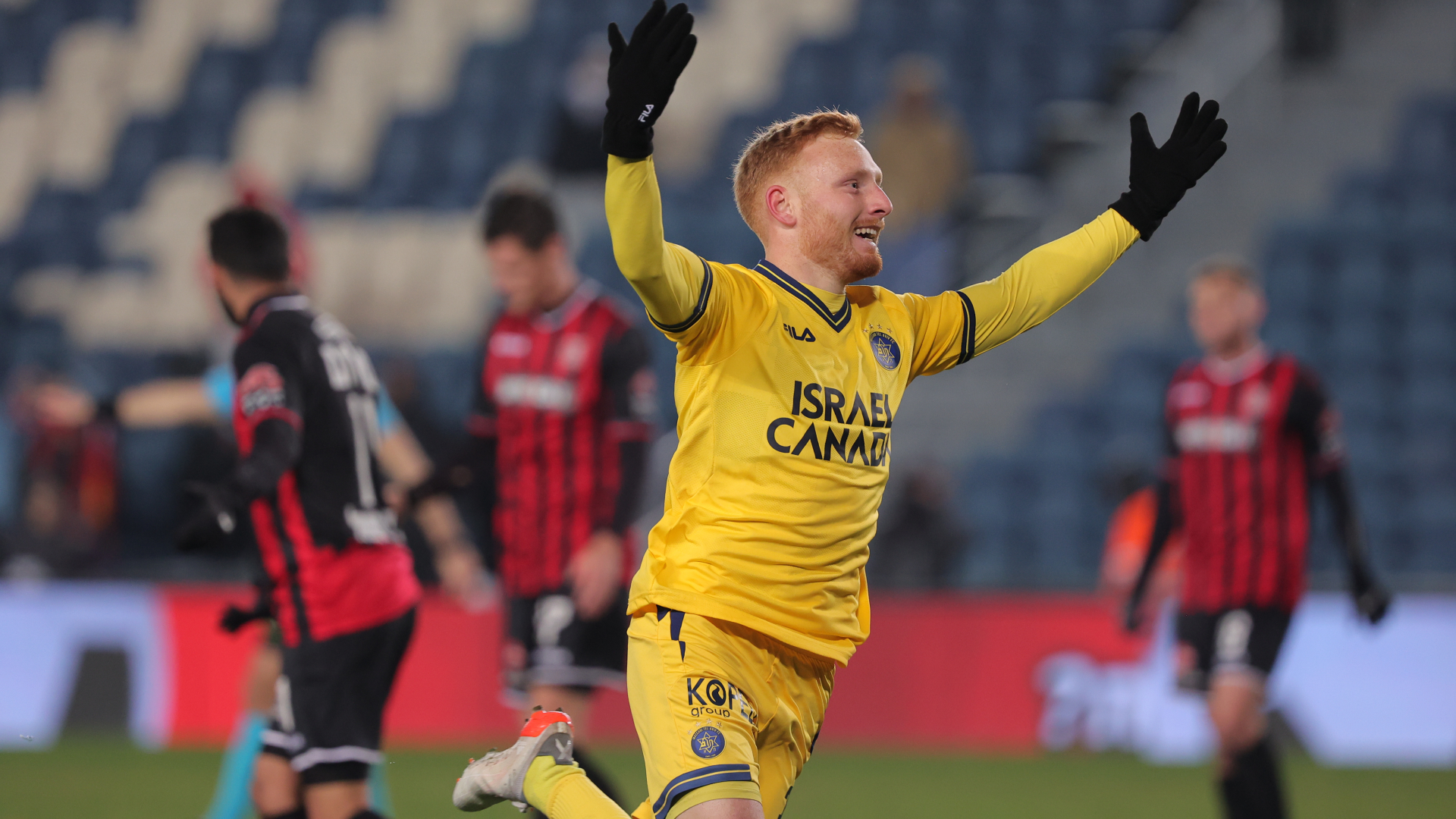 Ido Shahar's debut goal: 5 goals against Hapoel Jerusalem - Maccabi Tel ...